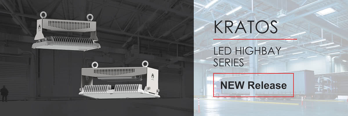 Floodlighting - Kratos LED Highbay - Genlux Lighting